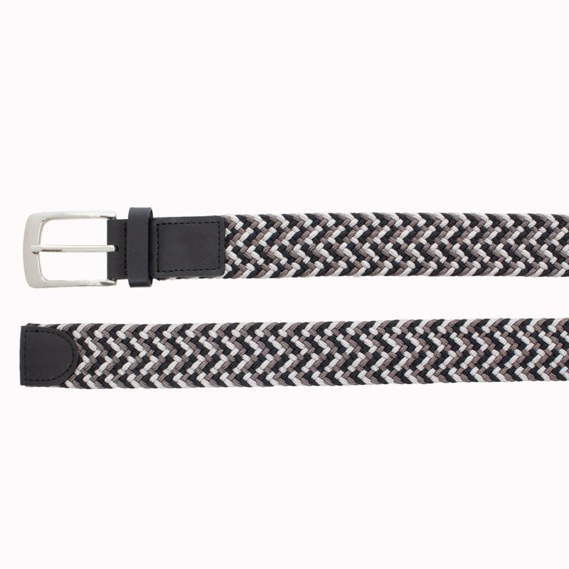 Style 10251OS- 35mm Oversize Stretch Cotton Woven Belt – Custom Leather ...